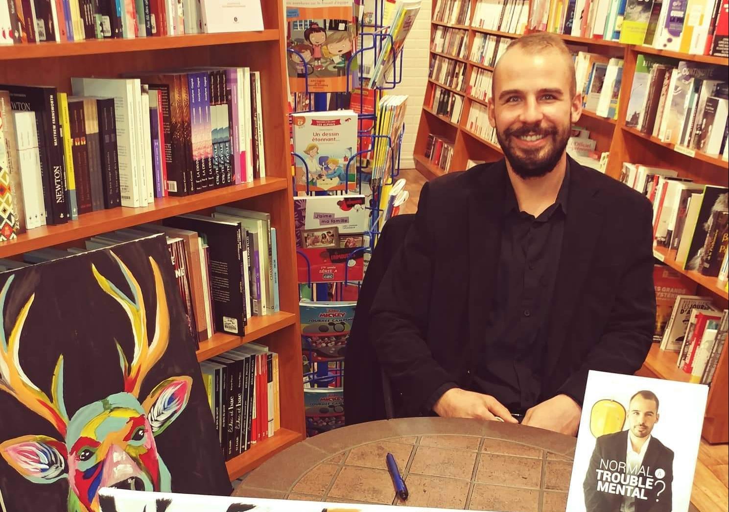 Anthony Cliche raconte ses problèmes de santé mentale dans un livre ...