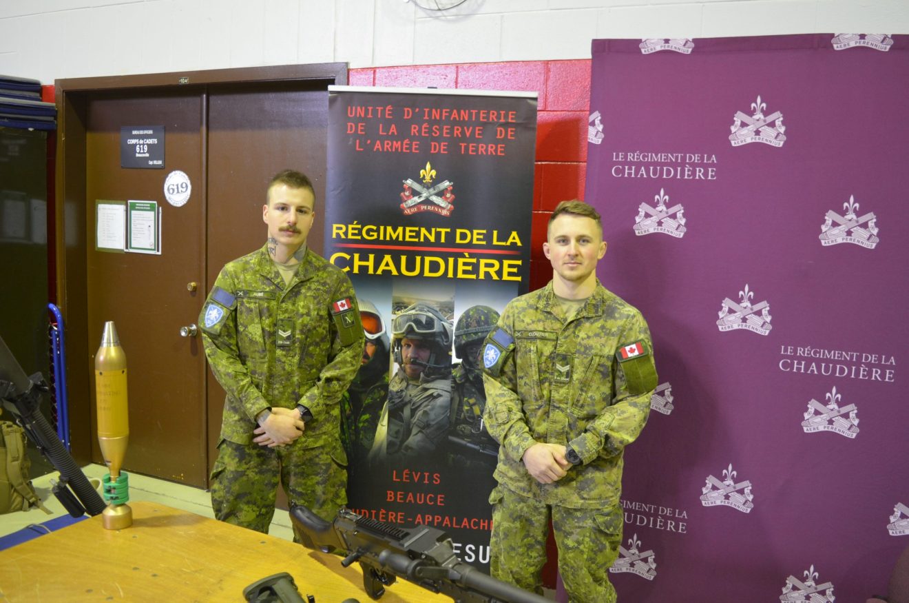 L'Armée canadienne de passage à Beauceville - L’Éclaireur Progrès