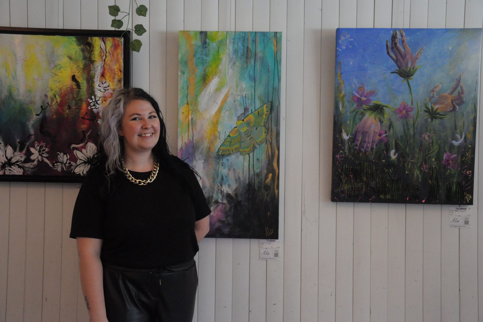 Une première exposition en Beauce pour la Georgienne Alex Mathieu ...